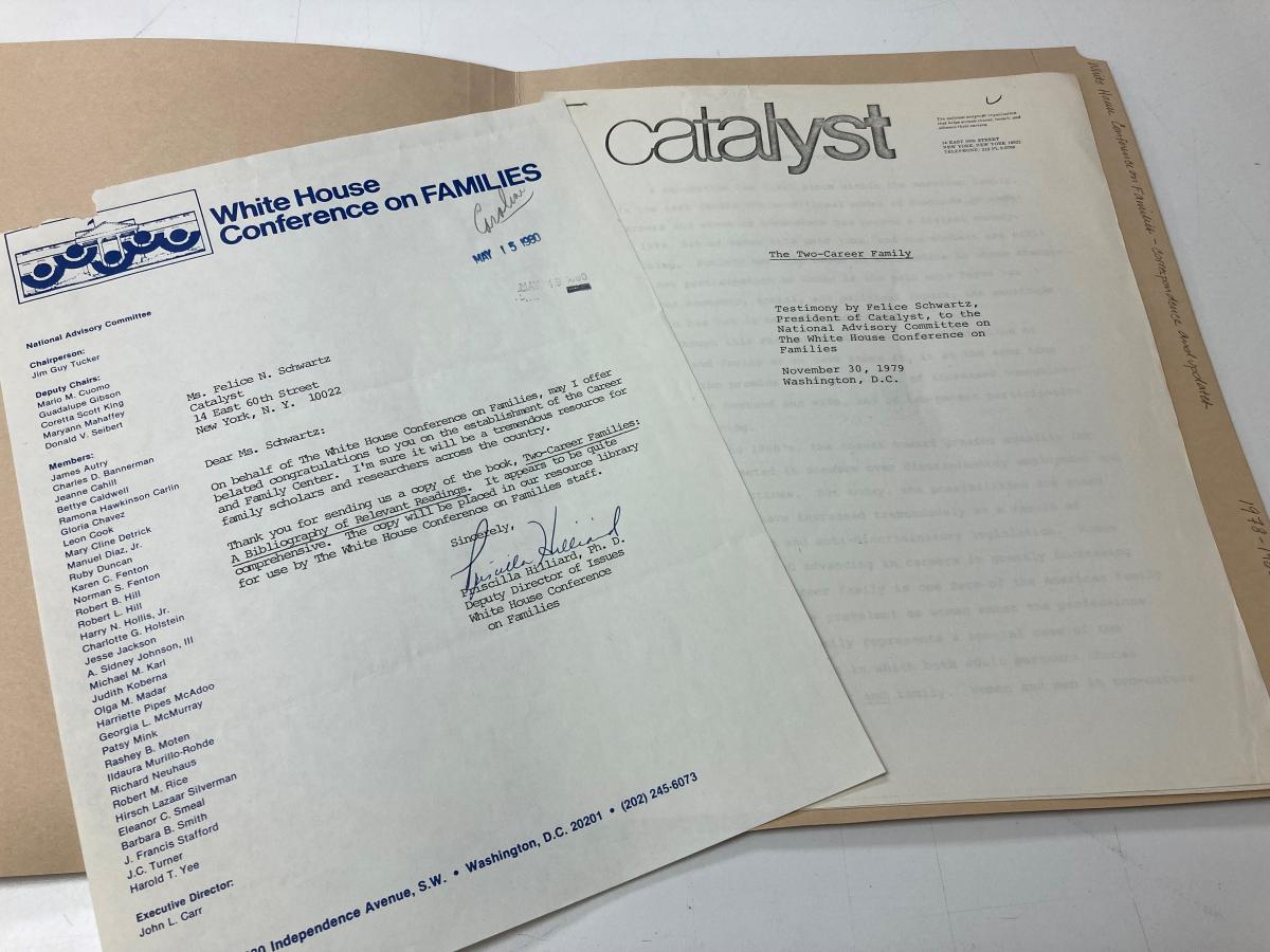 CATALYST AND CONTRIBUTION: WHITE HOUSE CONFERENCE ON FAMILIES, 1980 ...